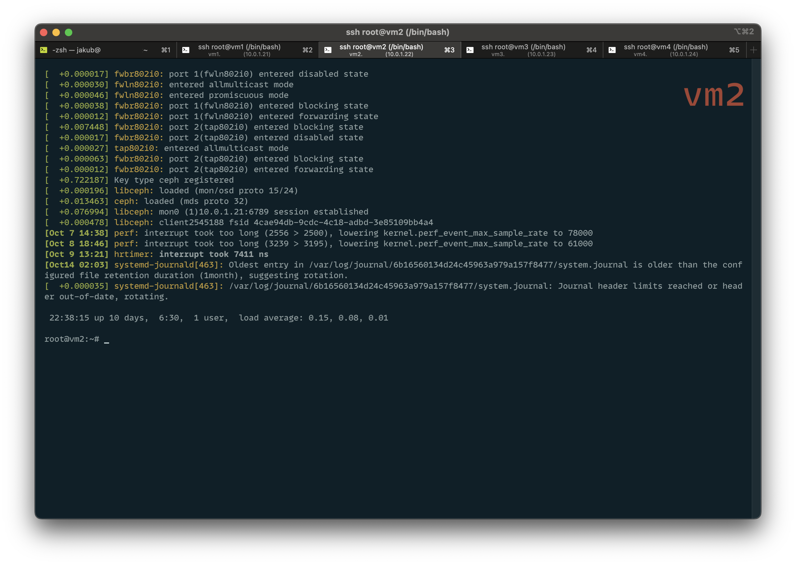 iTerm2 and preset arrangements [jakub.me]